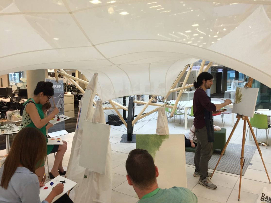 Tension pavilion – lightweight innovative tensegrity structure ...