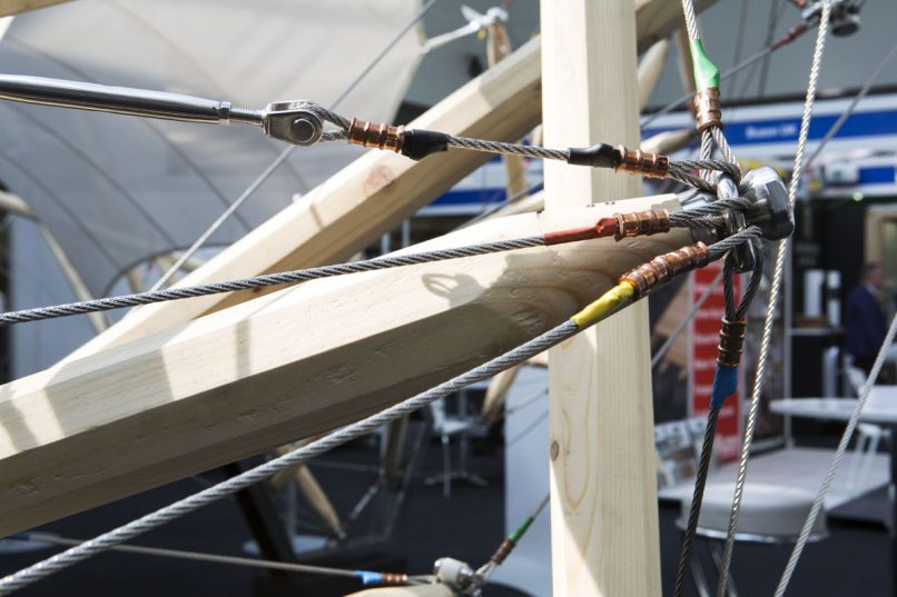 Tension pavilion – lightweight innovative tensegrity structure ...